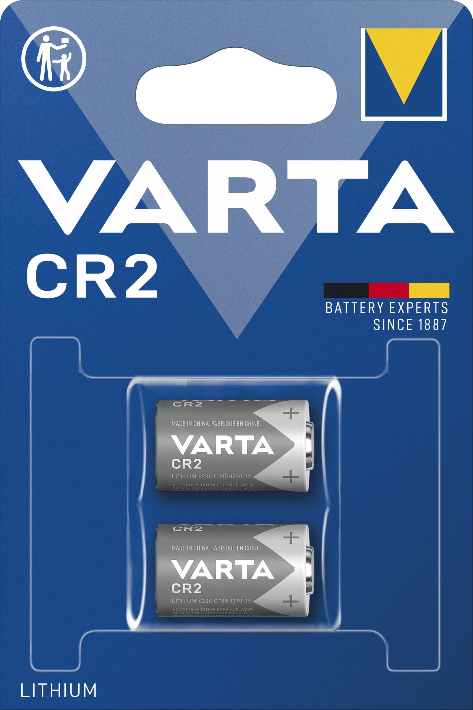Batterie CR2 3V Professional Li 3V 920mAh Ø15,6x27mm | 1556224