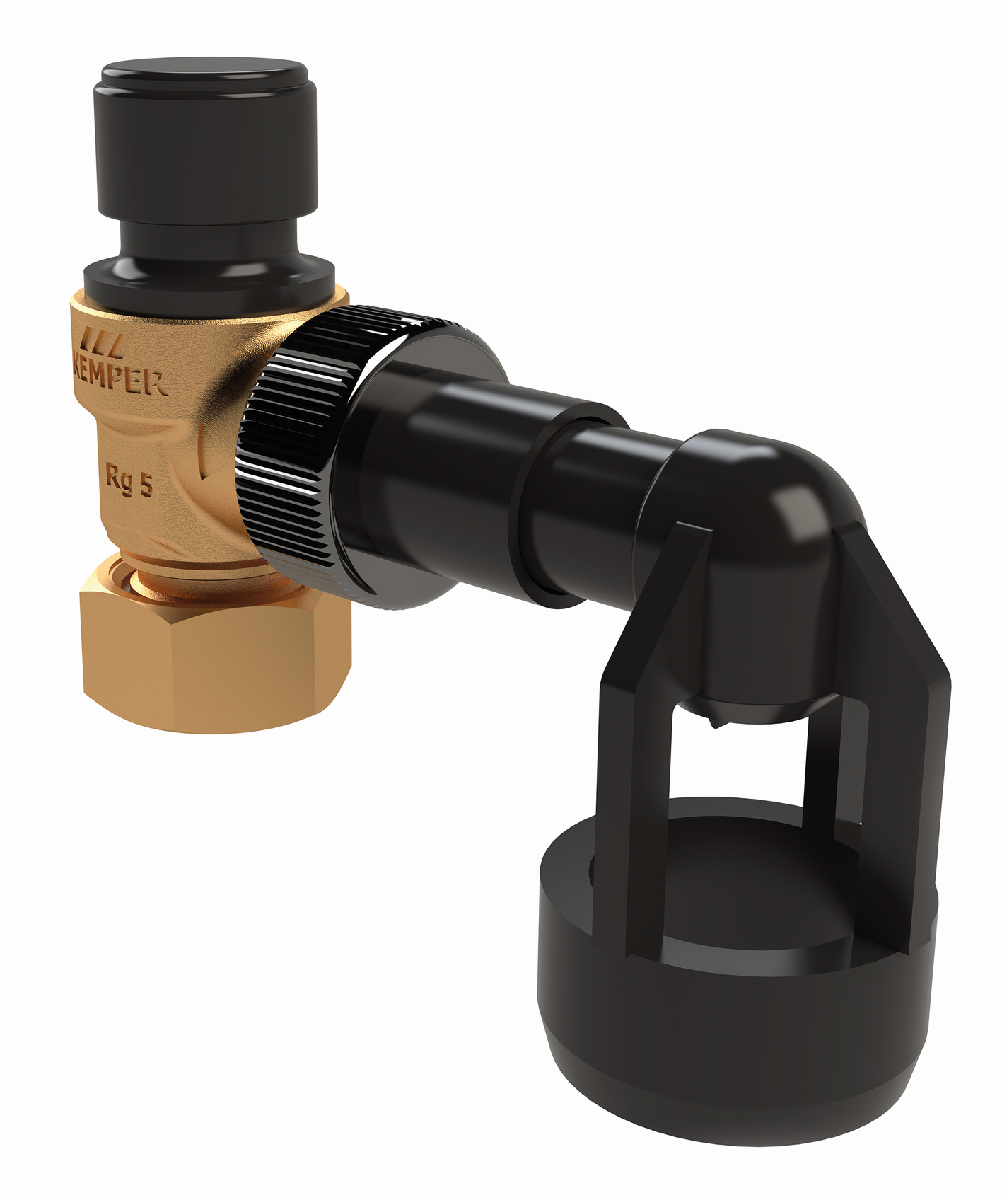 Kemper Sicherheitsventil 0,6 MPa, mit Teleskop-Ablauftrichter | 14513747
